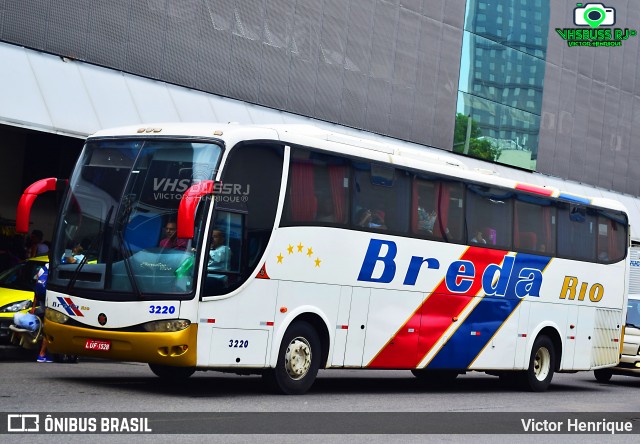 Breda Rio 3220 em Rio de Janeiro por Victor Henrique - ID:8282365 - Ônibus Brasil