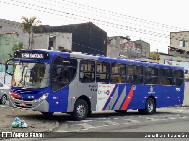 Viação Riacho Grande 2068 em São Bernardo do Campo por Jonathan ...