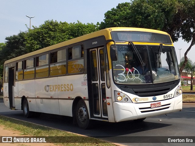 CT Expresso 8567 em Gama por Everton Lira - ID:8261844 - Ônibus Brasil