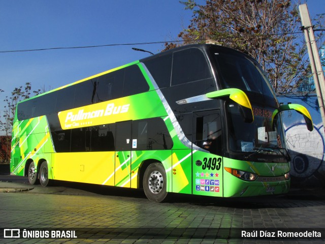 Pullman Bus 3493 em Santiago por Raúl Díaz Romeodelta - ID:7818513 ...